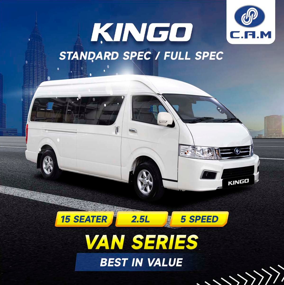 CAM Van Kingo – CAM Malaysia